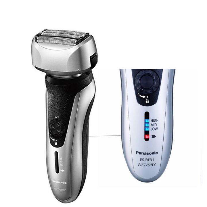 Panasonic Electric Shaver Es Rf31 S405 Smart 4 Cutter Head Razor With Fast Charging Light Gray