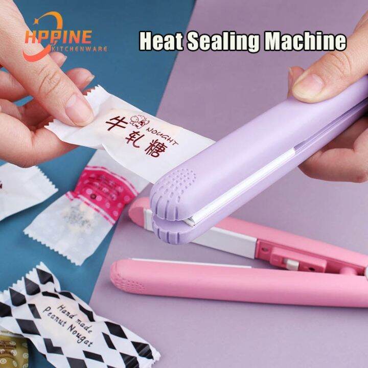 【COD】Mini Electric Heat Sealing Machine for Kitchen Portable Food Heat ...
