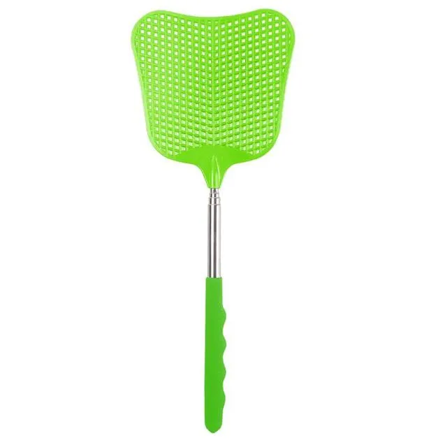Extendable Fly Swatter Durable Telescopic Plastic Fly Swatter Heavy ...