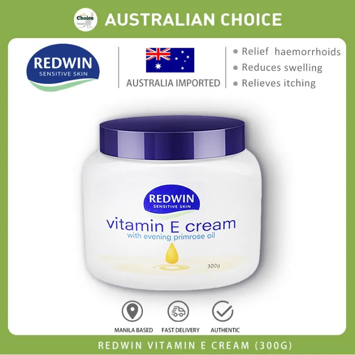 Australia Redwin Moisturiser Cream with Vitamin E 300g Skincare | Lazada PH