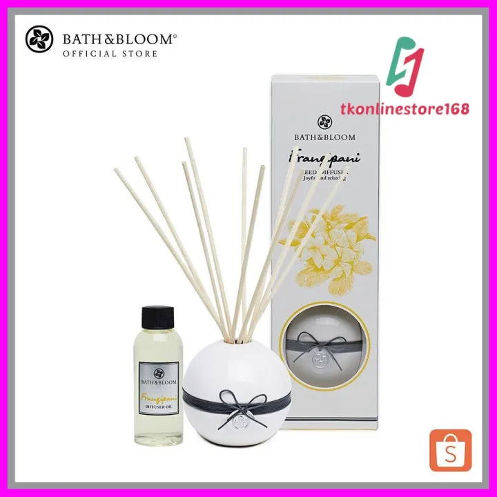 ราคาถูกที่สุด BBFS005 BATH & BLOOM Frangipani Diffuser 100ml Set บาธ แอนด์ บลูม ชุดไม้หอมอโรม่า ...