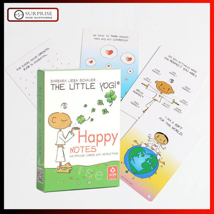 40 Sheets English Version The Little Yogi Cards | Lazada