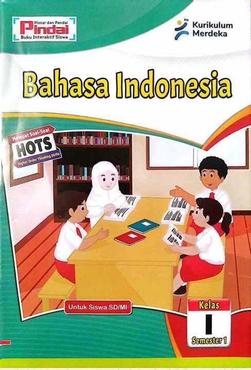 Buku LKS Bahasa Indonesia Kelas 1 SD/MI kurikulum Merdeka Semester 1 | Lazada Indonesia