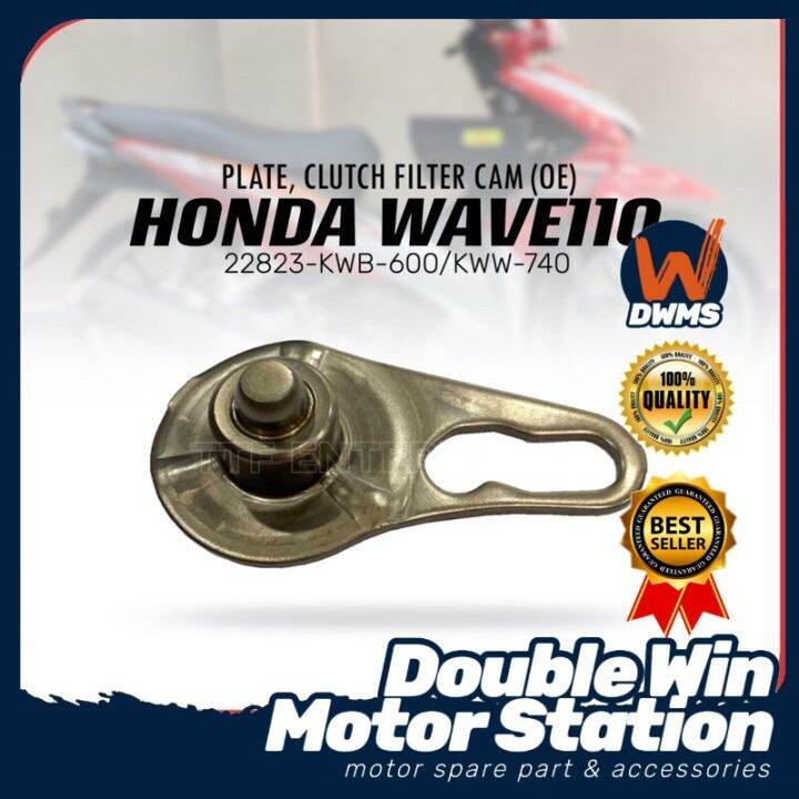 HONDA WAVE110 PLATE, CLUTCH FILTER CAM (OE) 22823-KWB-600/KWW-740 | Lazada