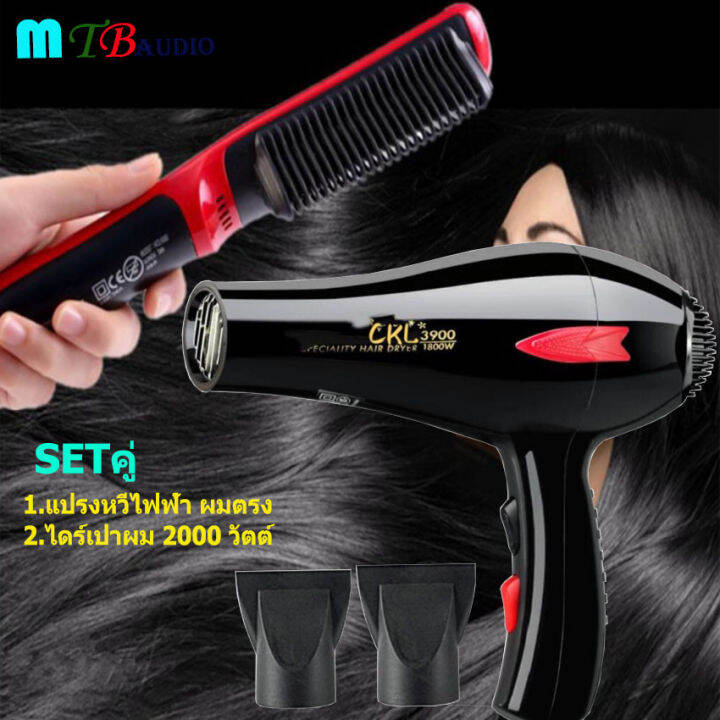 ไดร์เป่าผม CKL รุ่น CKL-3900 แท้💯% ใช้ดีสุดๆ 2000w ไดร์ ไดร์ผม ปรับระดับความร้อน-แรงลม ไดร์ที่ ...