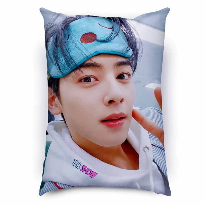 SUHO CHA EUN WOO PILLOW 13"x18" design 06 | Lazada PH
