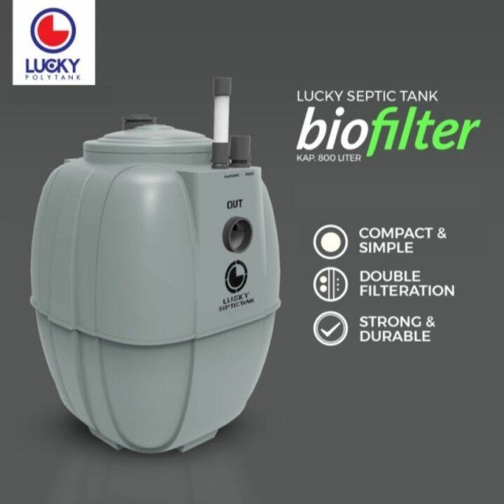 Septic Tank / Tangki Septik Lucky Biofilter 800 liter | Lazada Indonesia