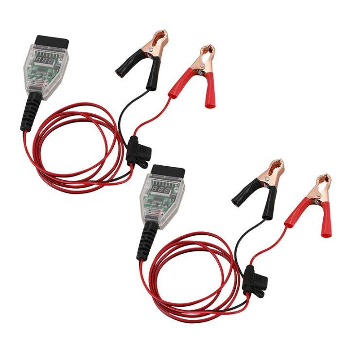 2X 5A Car Computer Memory Saver OBD2 Battery Replacement Tool Expansion ...
