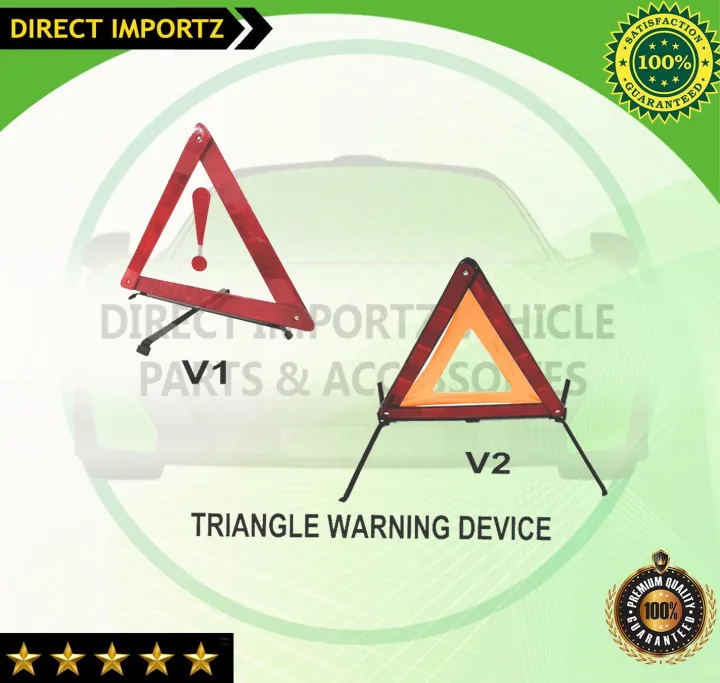 Triangle Warning Device / Early Warning Device Reflective Triangle ...
