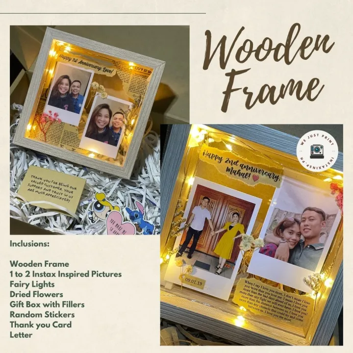 Customized Wooden Frame | Lazada PH