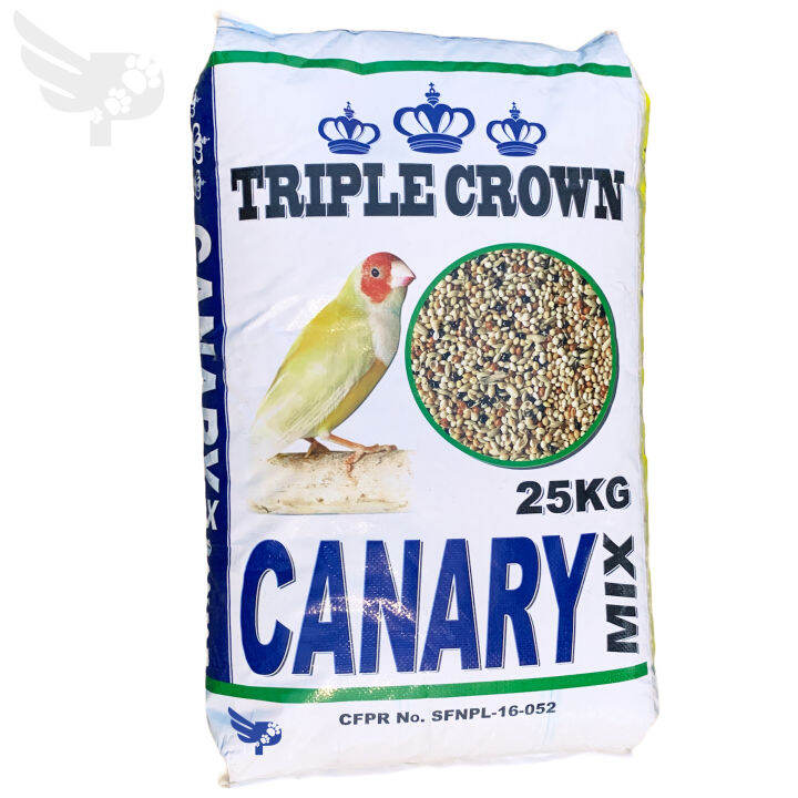 Triple Crown Canary Mix 25KG - LOOSE - 25 KG - Bird Feed Philippines ...