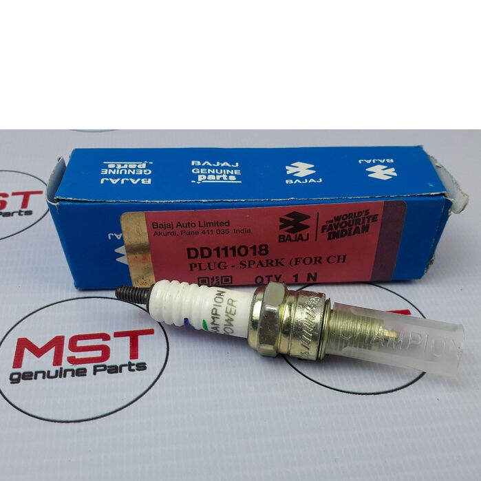 Spark Plug CT100/ CT150 / WIND 125 Bajaj Genuine Parts DD111018 (186 ...