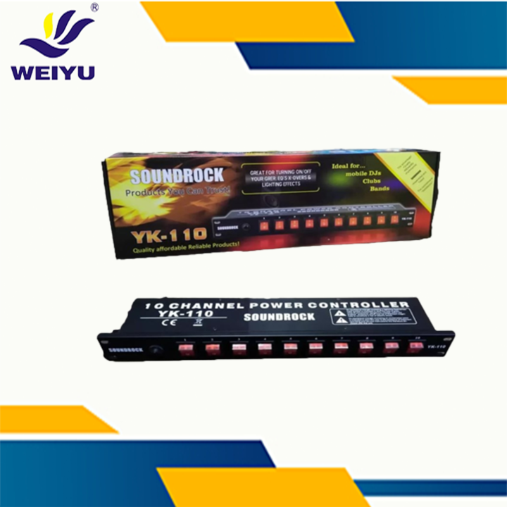 Soundrock YK-110 10 Channel Power Controller | Lazada PH