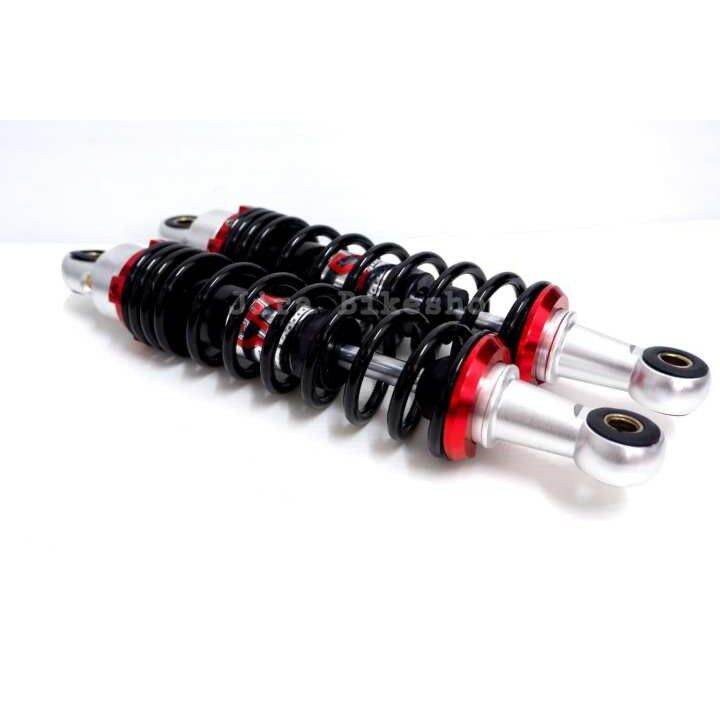 ( Pro+++ ) คุ้มค่า โช็ค SPN สีแดง สปริงดำ ยาว 30cm โช็คสีแดง โช็คแต่ง ...