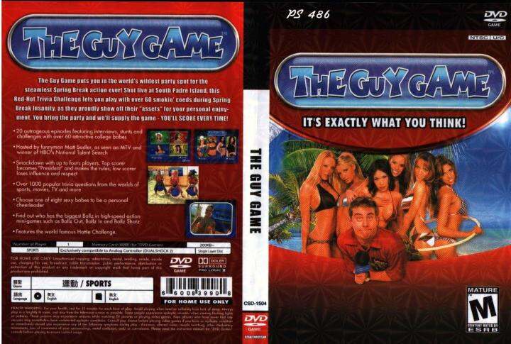 PS2 GAME THE GUY GAME | Lazada