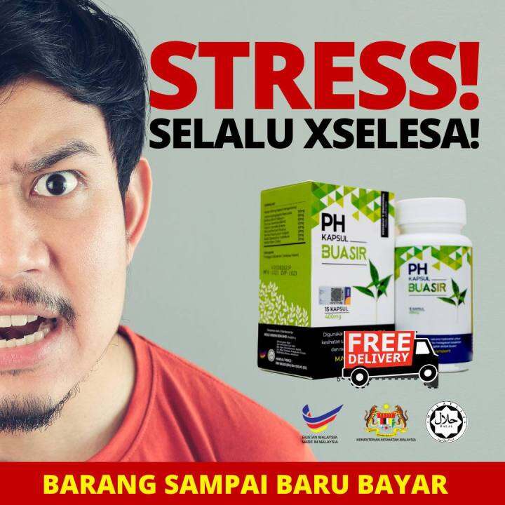 2 BOTOL PH KAPSUL BUASIR RAWAT BUASIR SEAWAL 7 HARI LULUS KKM ORIGINAL HQ 100% | Lazada