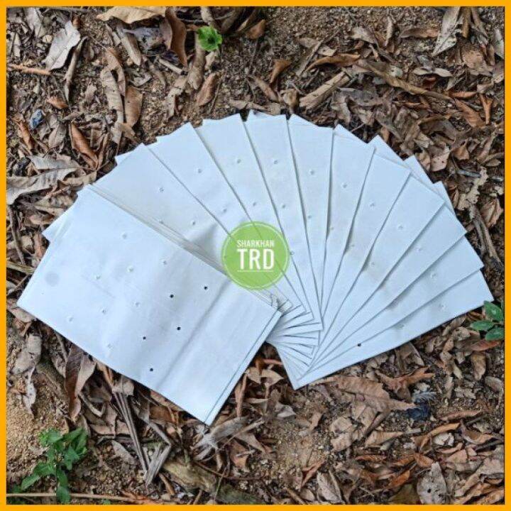 1kg 15inch X 14inch Uv Polybag White Black Premium Beg Politena Putih ...