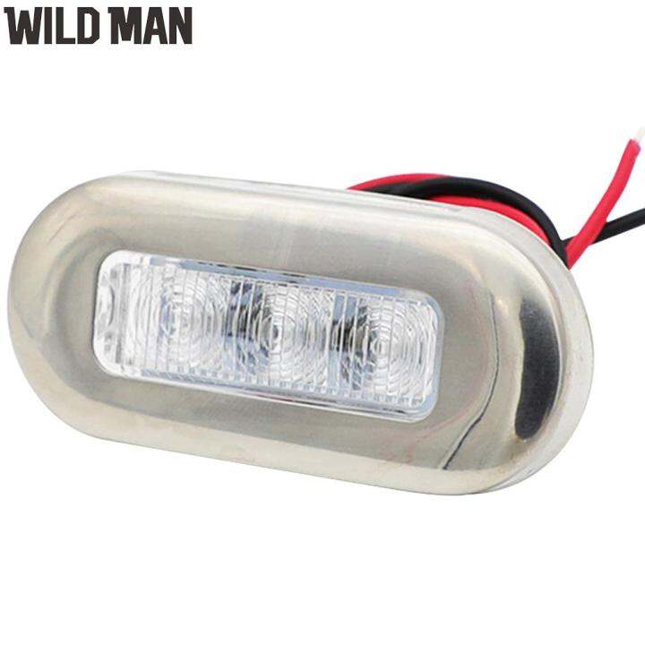 LED Courtesy Light 3LED Marine Boat Transom LED Stern Light DC 12V LED ...