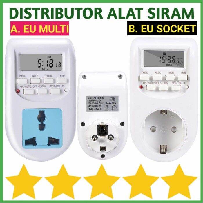 DIGITAL TIMER SWITCH LISTRIK STOP KONTAK PAKET MISTING CONTROLLER ...