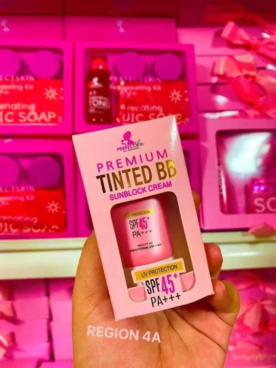 Perfect Skin Tinted Sunblock | Lazada PH
