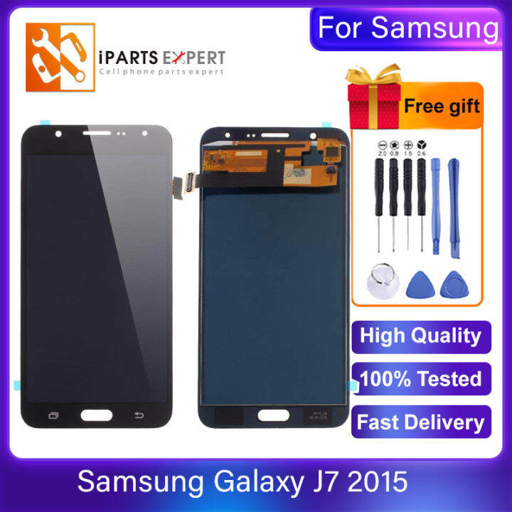 IPARTSEXPERT For Samsung Galaxy J7 2015 J700 LCD Display J700F J700F/DS ...