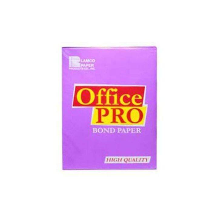 3Z9Office Pro Bond Paper Letter / Short Bond 500 pcs 8.5 x 11 in ...