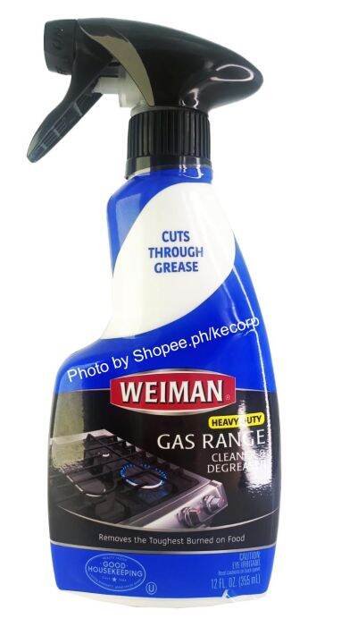 Weiman Gas Range Cleaner Degreaser 12 oz 355ml | Lazada PH
