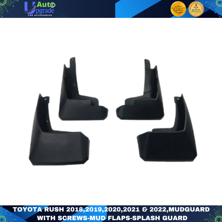 Toyota Rush 2018,2019,2020,2021 & 2022,Mud Guard with screws - Mud ...