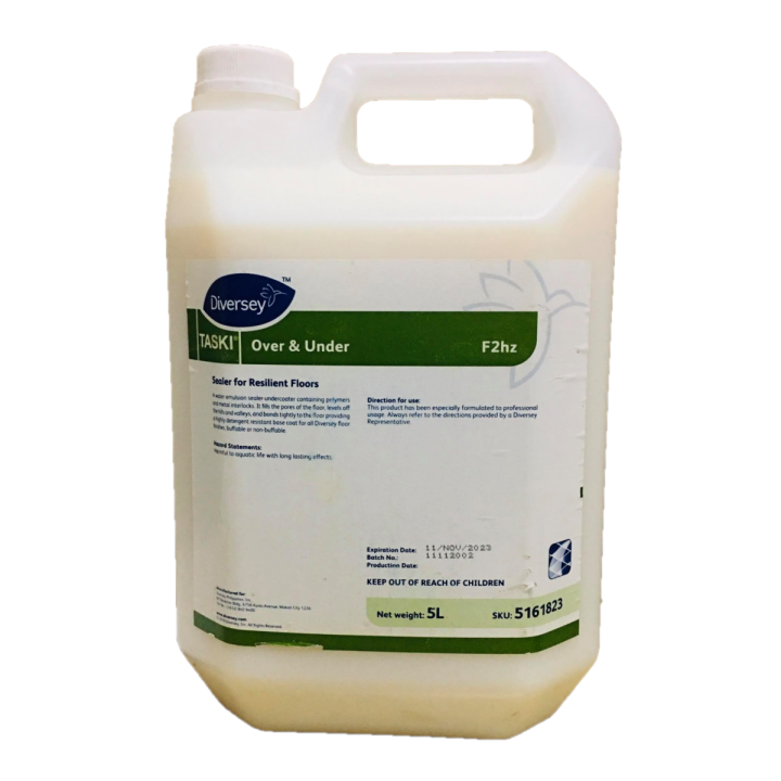 Over & Under (Diversey) 5 liters Liquid Sealer for Resilient Floors ...