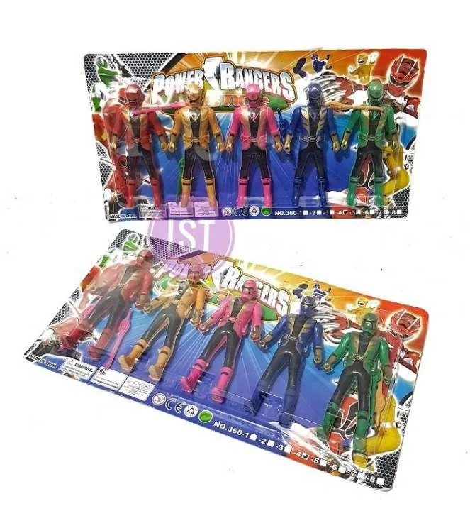 Power Ranger Justice 5 pcs | Lazada Indonesia