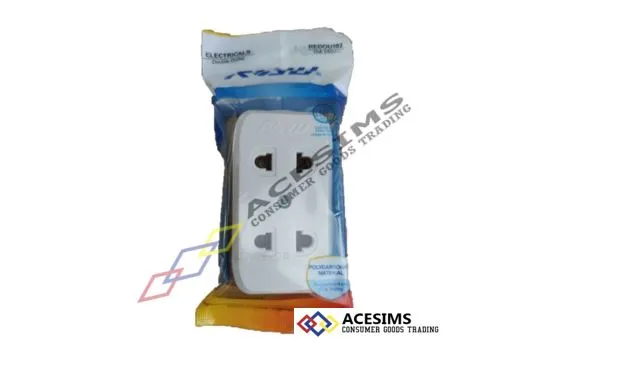 Double Outlet Convenient Socket Royu Brand Buy 1 Take 1 | Lazada PH