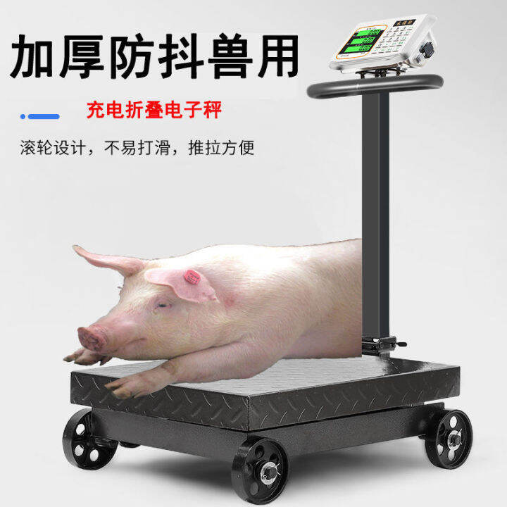 Scale for Pigs Scale for Animals Electronic Scale for Selling Pigs Farm ...