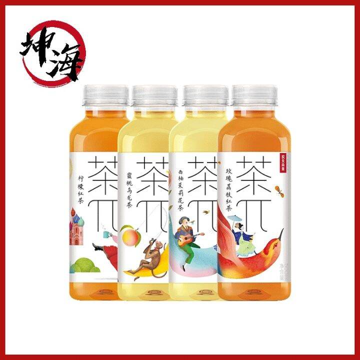 【Ready Stocks】Nongfu Spring Drink ChaPai Tea 农夫山泉茶派 Assorted Drinks ...