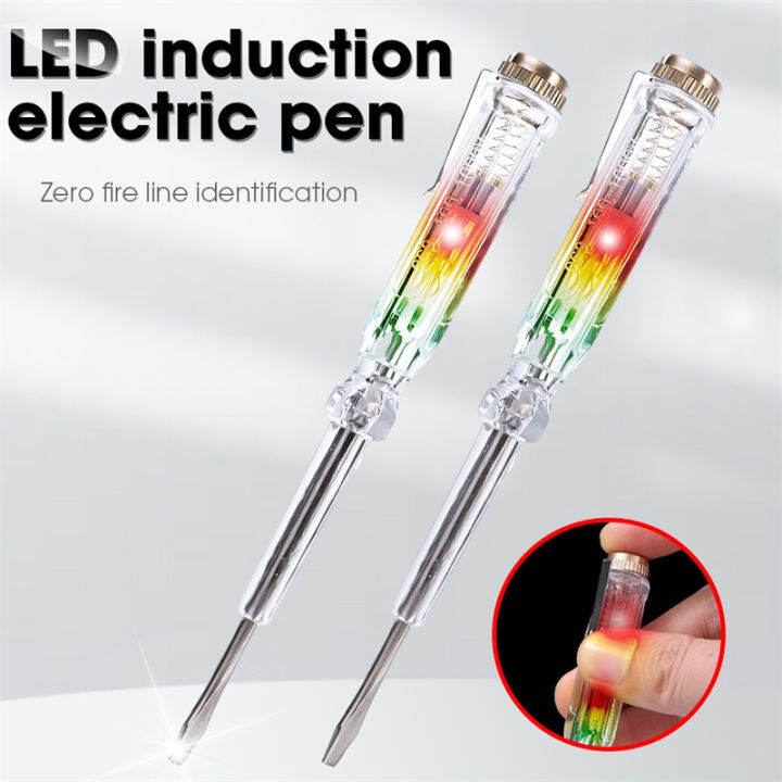 Dual Light Car Intelligent Voltage Tester Pen LED Non-contact Induction ...