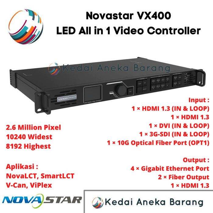 Novastar VX400 LED Video Processor Videotron Controller Sending VX4S ...