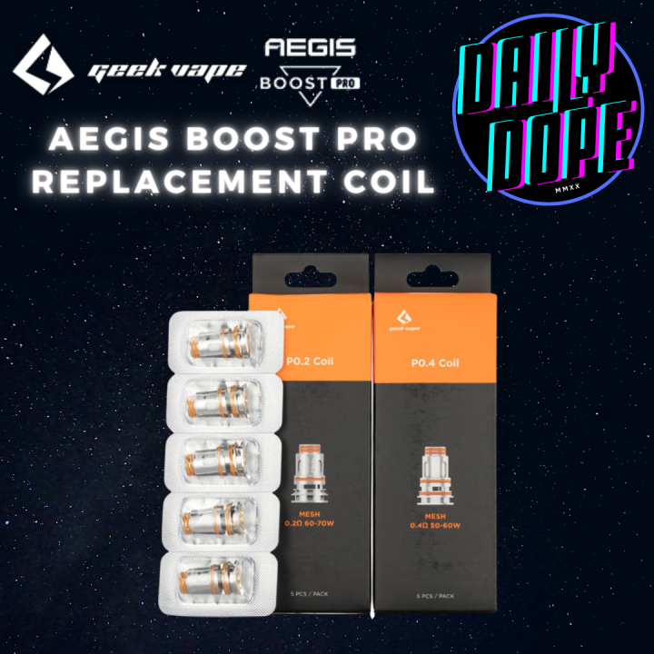 {Legit} Aegis Boost Pro OCC Coil P Series P0.2 Coil & P0.4 Replacement ...