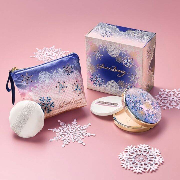 SHISEIDO Snow Beauty Powder! (รุ่น 2022) แป้งสุดสวย แป้งพร้อมตลับ ...