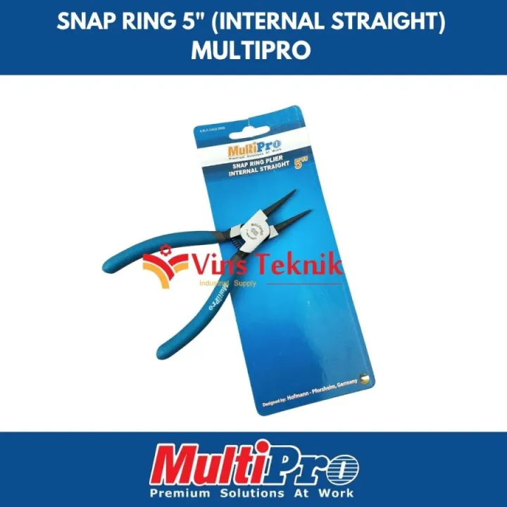 tang snap ring pliers INTERNAL STRAIGHT 5 inch MULTIPRO | Lazada Indonesia