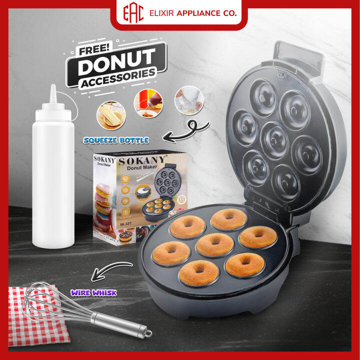 Kitchen Appliances Electric Donut Machine Non-stick Coating With ...