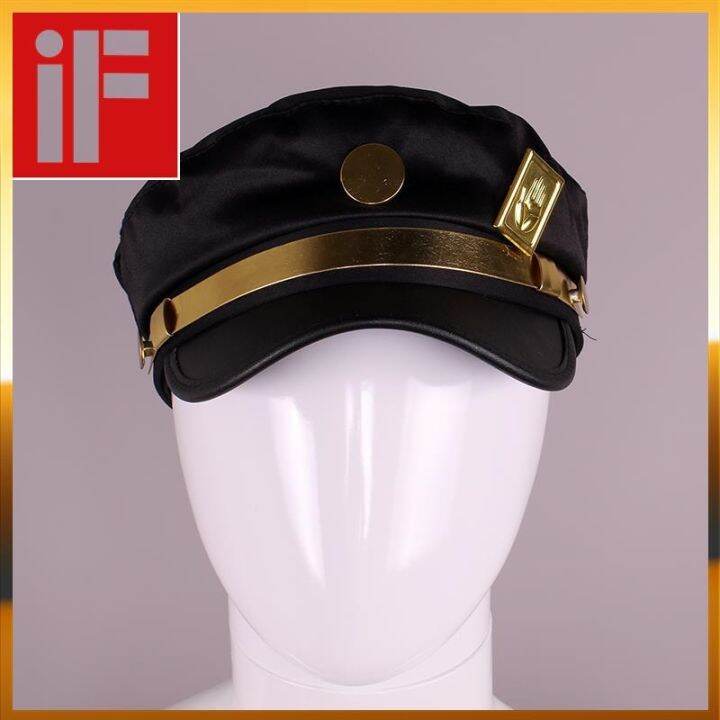 COD☽Anime Jojo Jojo 39;s Bizarre Adventure Cosplay Cap Jotaro Kujo ...