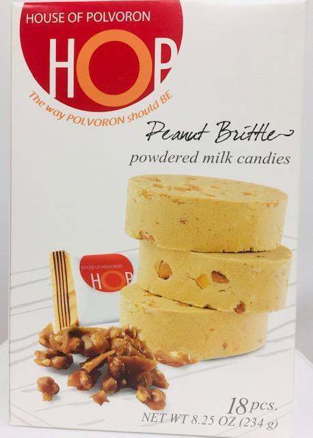 HOP House Of Polvoron Peanut Brittle Powdered Milk Candies 18 Pieces ...
