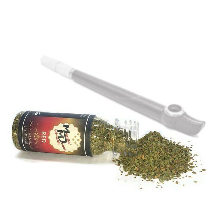 MDM Dokha Red | V-Hot Blend Arabian Medwakh Tobacco | 25ml | Lazada PH