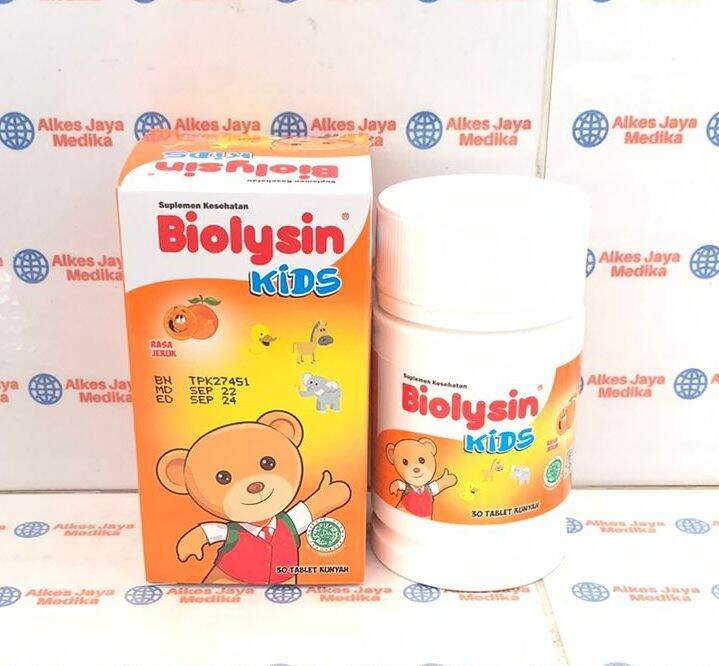 Biolysin Kids Tablet Hisap Jeruk 30 tablet | Lazada Indonesia