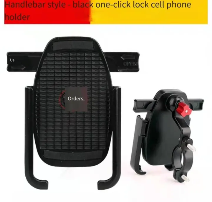 aluminum phone holder one button quick lock patented product | Lazada PH