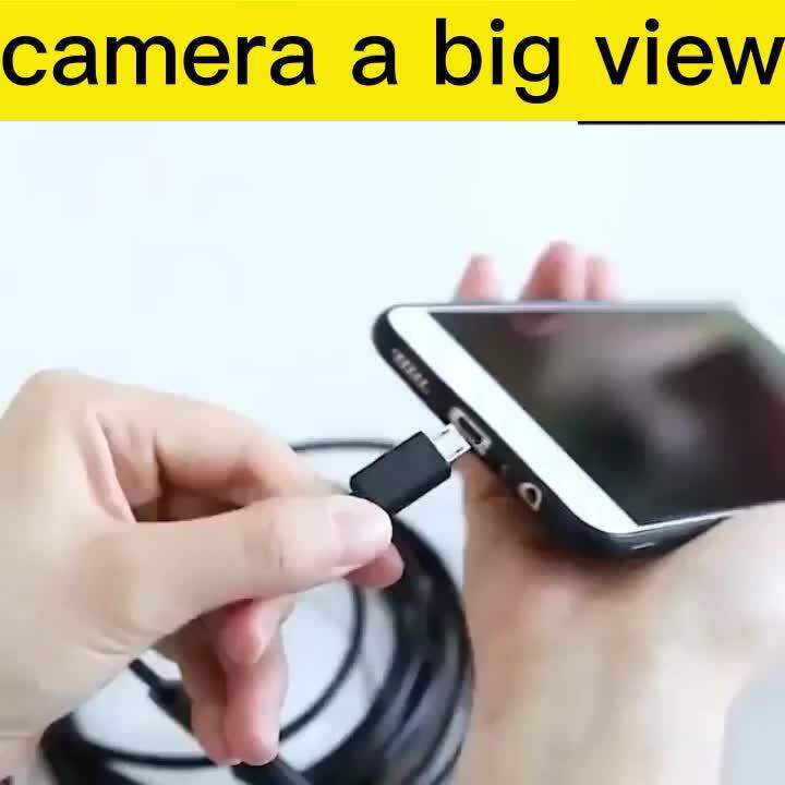 Android Endoscope 3in1 Micro USB Type-C Endoscopic Cameras 5.58mm ...