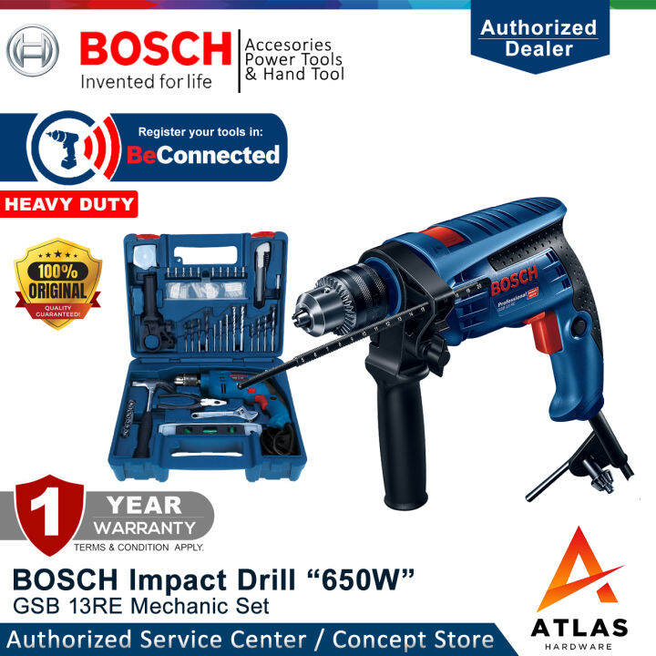 Bosch GSB 13RE Impact Drill Mechanic Set HEAVY DUTY | Lazada PH