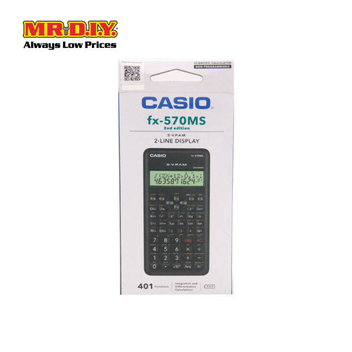 CASIO Fx-570MS Calculator (2nd Edition) | Lazada