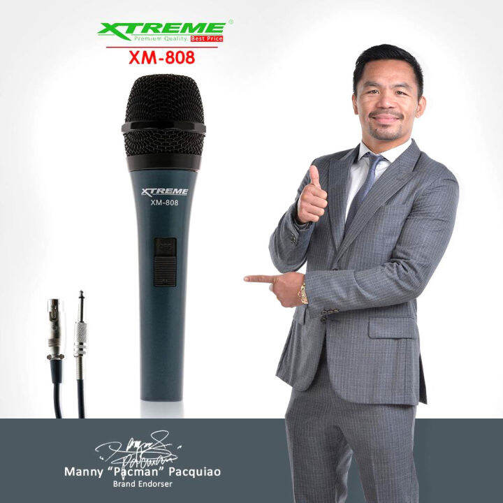 Xtreme Professional Dynamic XM-808 Microphone | Lazada PH