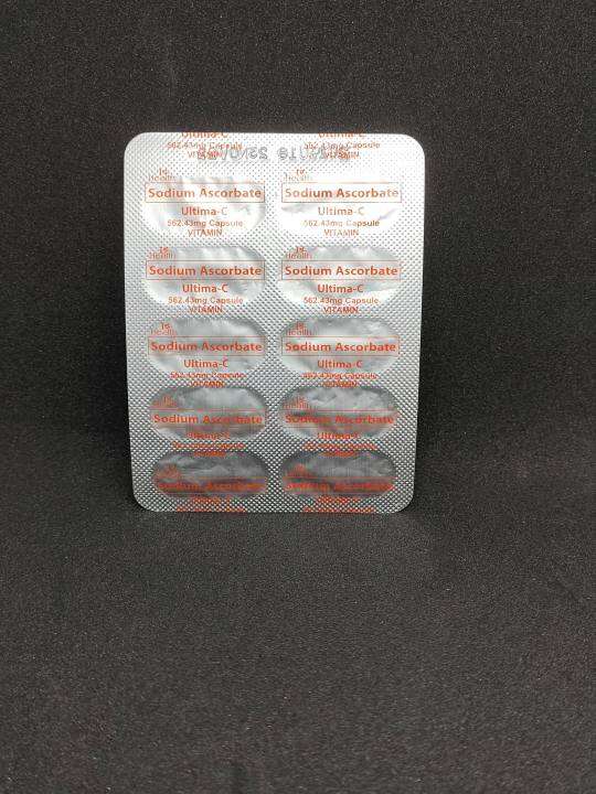 ULTIMA C CAPSULE 1 BLISTER = 10 CAPSULES VITAMINS NA PANG-PATABA ...