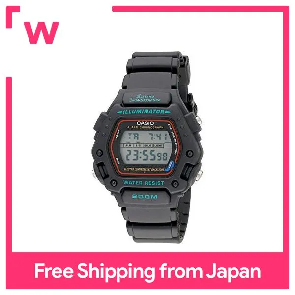 Casio CASIO Digital Sports Watch Wrist Watch DW290-1 [parallel import ...